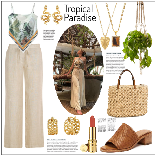 Tropical Paradise - OOTD - Fashion look - URSTYLE