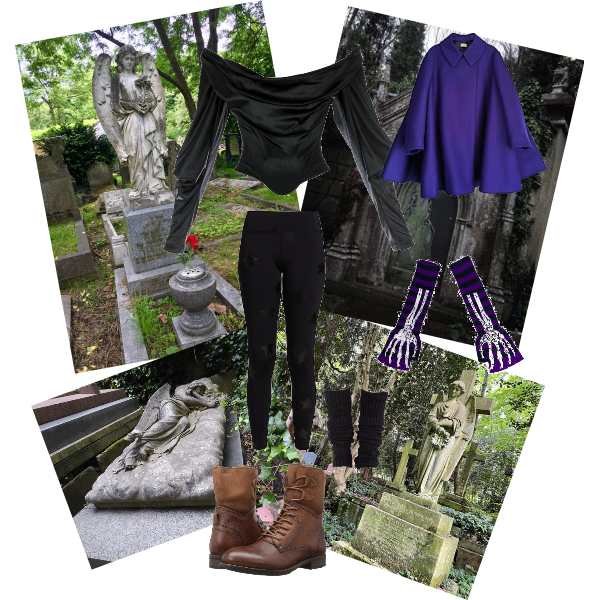 Highgate Cemetery - Fashion look - URSTYLE