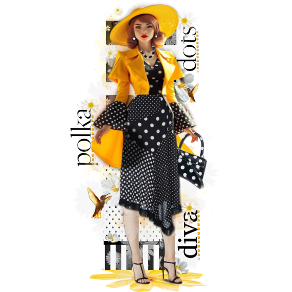 ~ Diva 💛 Polka Dots ~ - Fashion look - URSTYLE