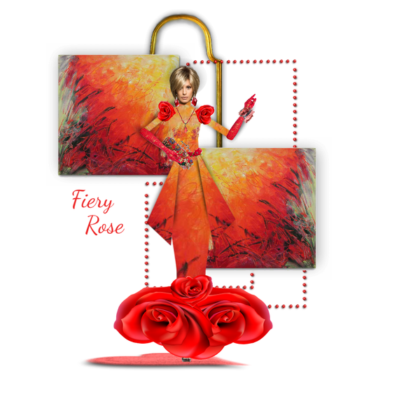 Fiery Rose - Fashion look - URSTYLE