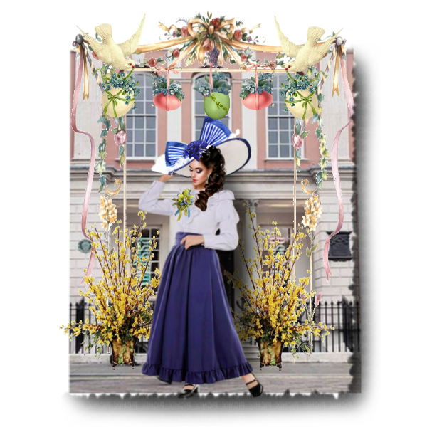 Dressed for the Easter Parade - Fashion look - URSTYLE