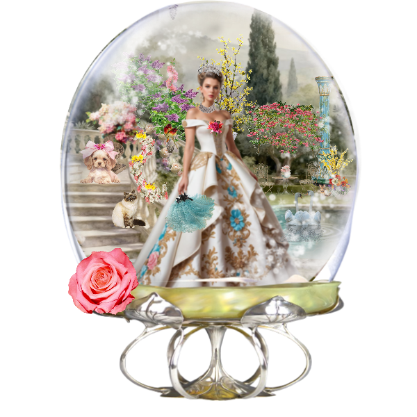Princess in Her Garden - Fashion look - URSTYLE