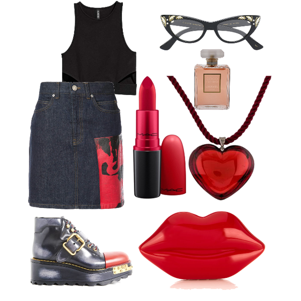 red 002 - Fashion look - URSTYLE