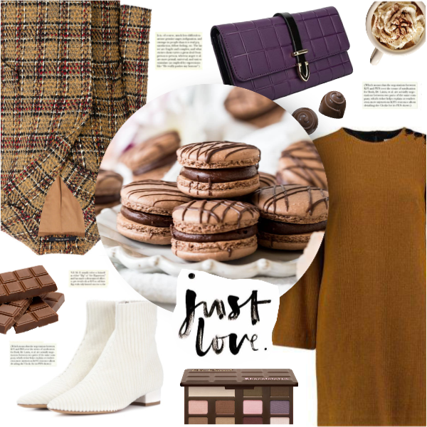 Chocolate Macarons - Fashion look - URSTYLE