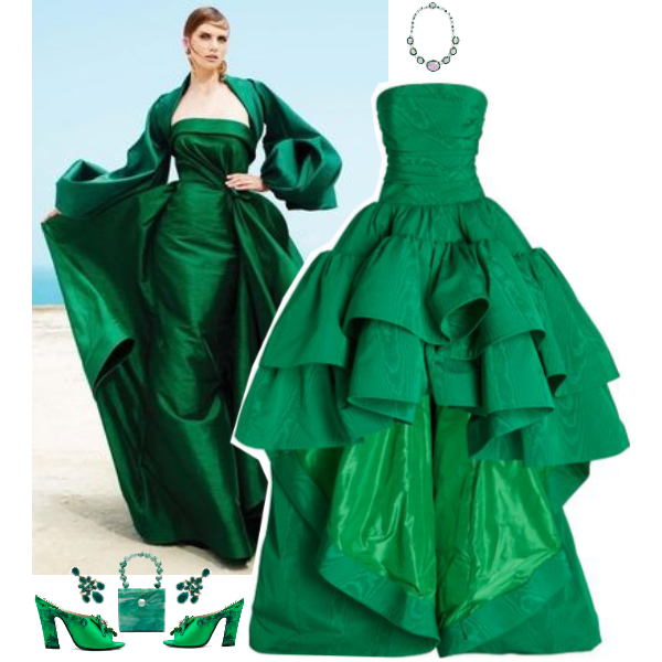 Going for the Green - Fashion look - URSTYLE