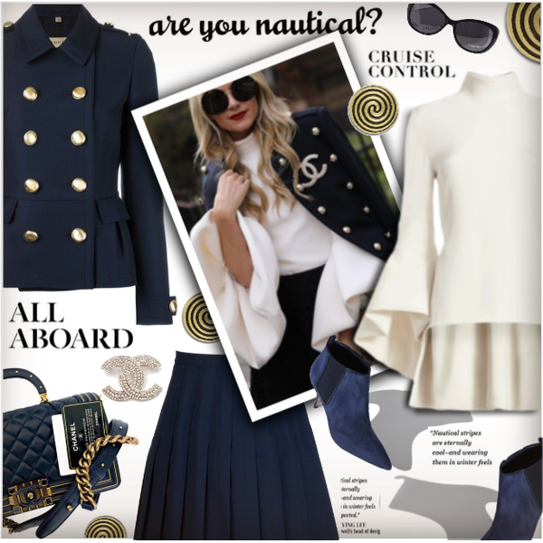 Nautical winter - Fashion look - URSTYLE