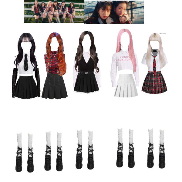 GIRL:VERSE 1ST COMEBACK 'MIXED UP': C(ST)UPID MV LOOK - Fashion look ...