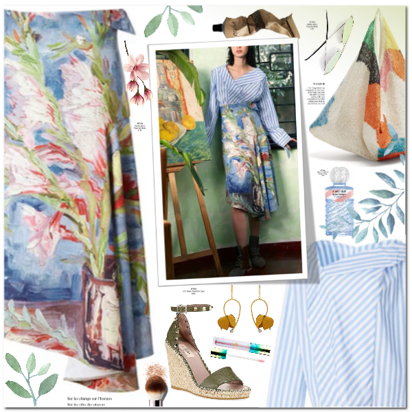 Art of Vincent Van Gogh - Fashion look - URSTYLE