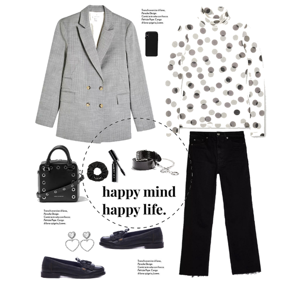 Happy mind , happy life. - Fashion look - URSTYLE