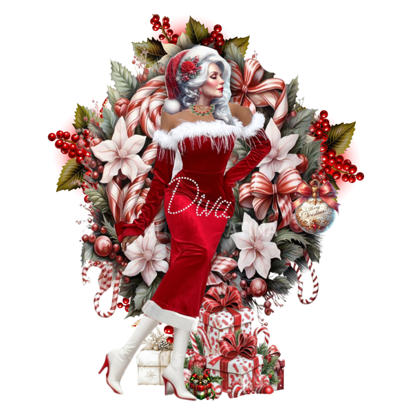 Diva Ms. Clause - Award Set - Fashion look - URSTYLE