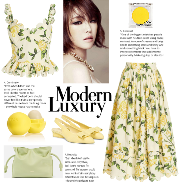 floral-matching-sets-organized-sets-only - Fashion look - URSTYLE