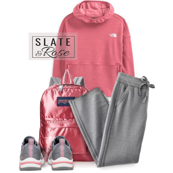 🏆 Slate Rose & Grey - Fashion look - URSTYLE