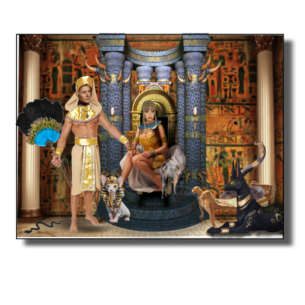 Fanning His Queen - Fashion look - URSTYLE