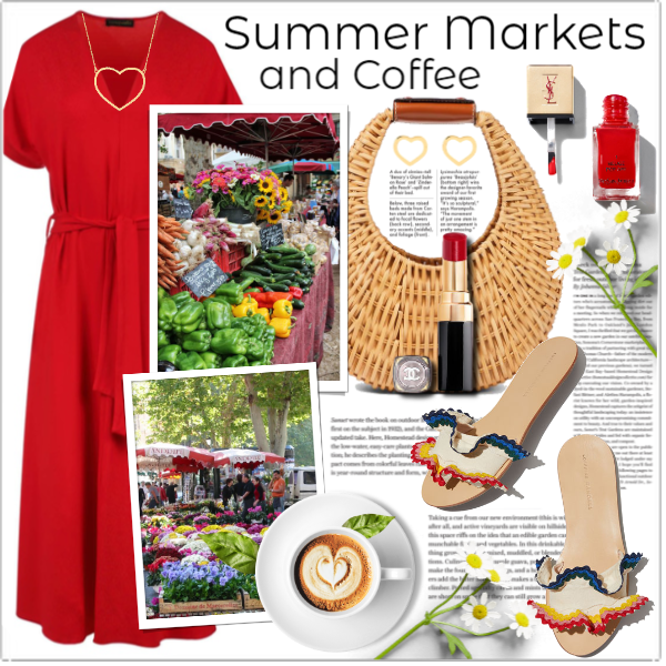 Summer Markets and Coffee - Fashion look - URSTYLE