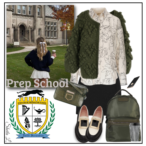 Prep School Girl - Fashion look - URSTYLE