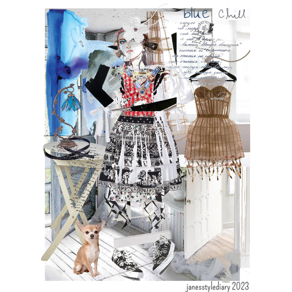 Blue chill - Fashion look - URSTYLE