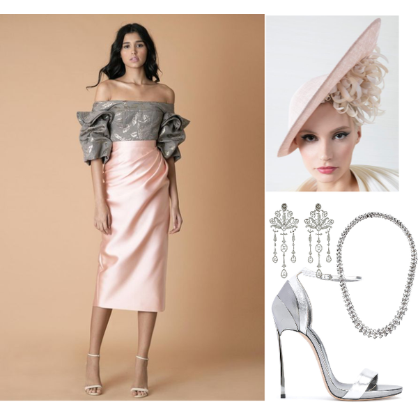 silver and pink - Fashion look - URSTYLE