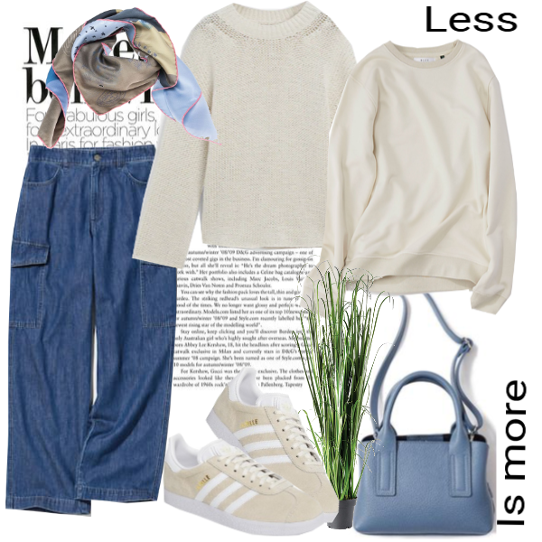 Less is more - Fashion look - URSTYLE