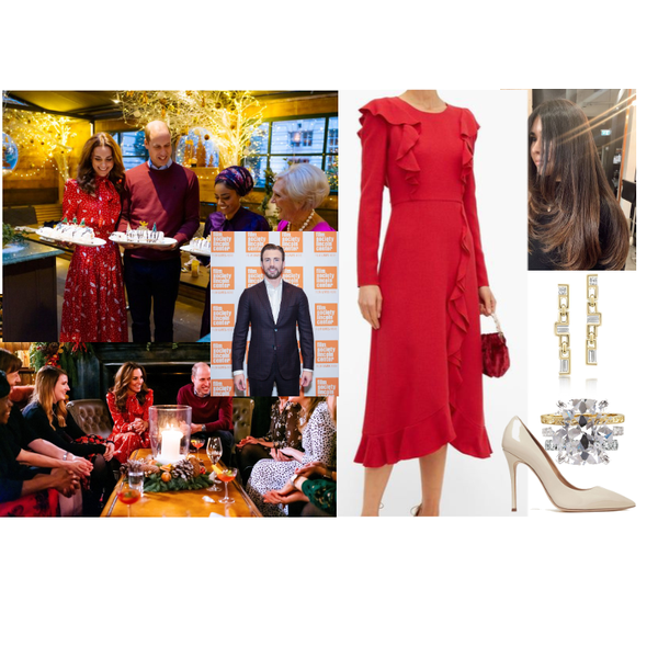 Filming "A Berry Royal Christmas" - Fashion look - URSTYLE
