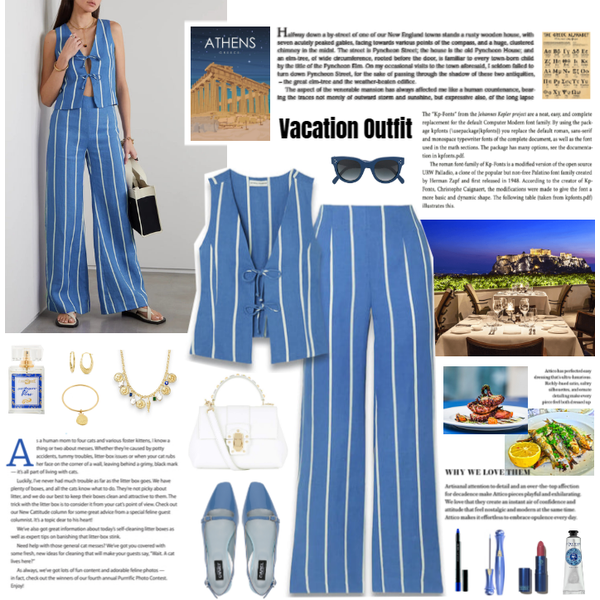 Athens vacation outfit /130625 - Fashion look - URSTYLE