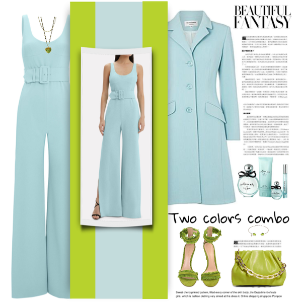 Two colors combo - Fashion look - URSTYLE