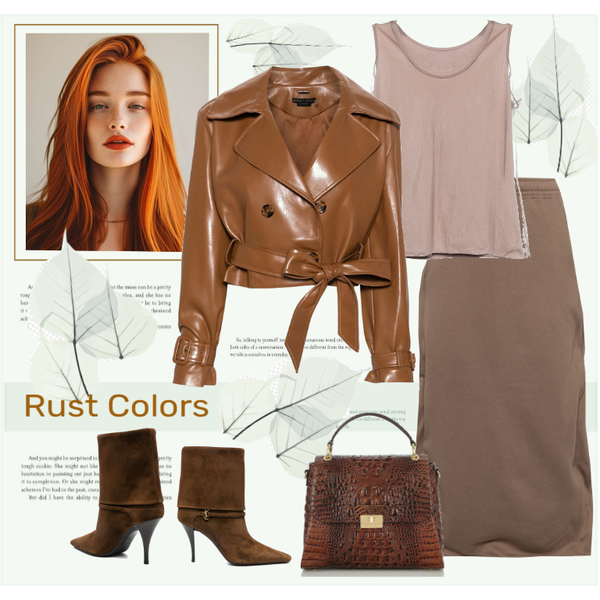 Rust Colors - Fashion look - URSTYLE