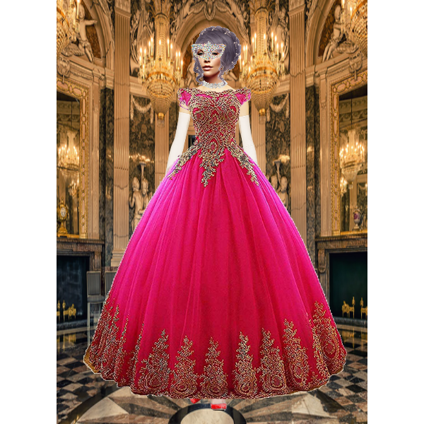 Masquerade Ball - Fashion look - URSTYLE