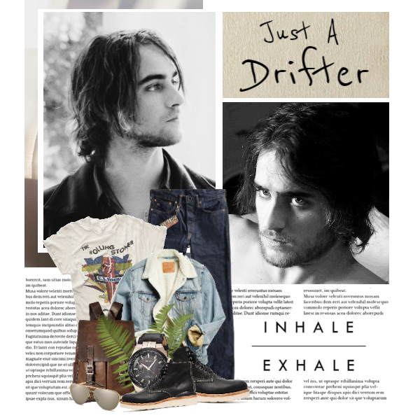 He's Just A Drifter - Fashion look - URSTYLE
