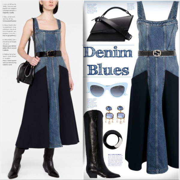 Denim Blues - Fashion look - URSTYLE