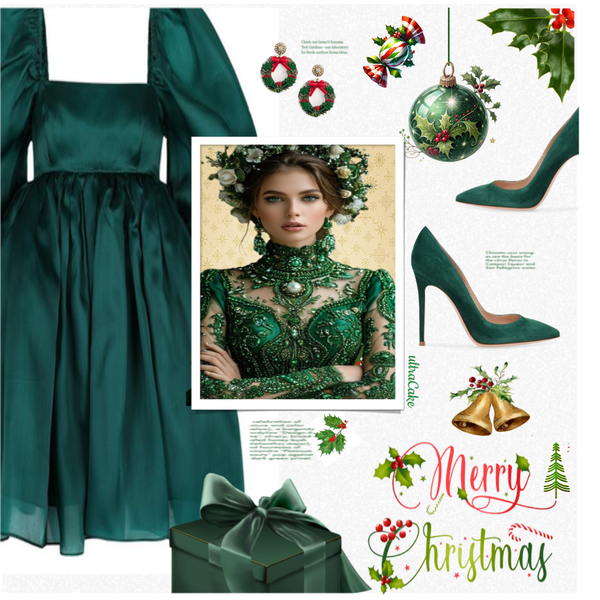 Pretty Christmas Dress - Fashion look - URSTYLE