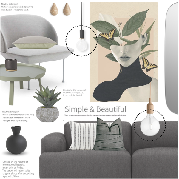 Clean & Calm - Fashion look - URSTYLE