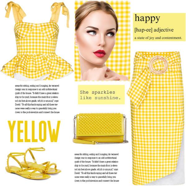 gingham-matching-sets - Fashion look - URSTYLE
