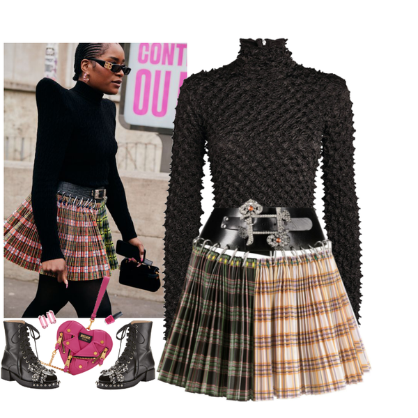 Girly & Rock - Fashion look - URSTYLE