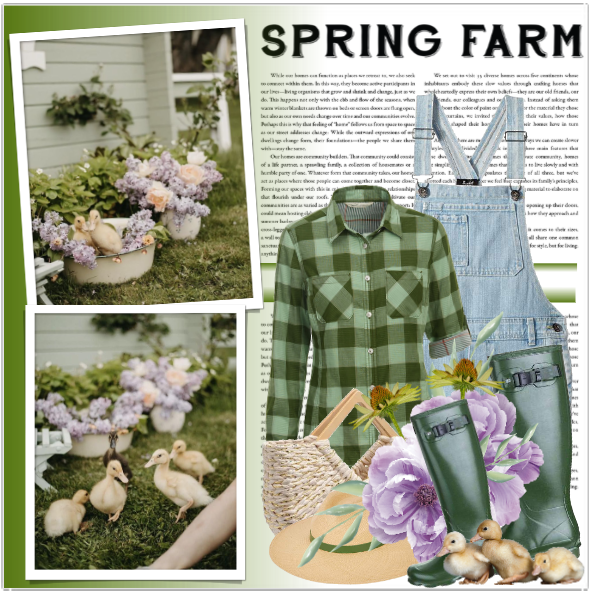 Spring Ducks on the Farm (4.29.25) - Fashion look - URSTYLE
