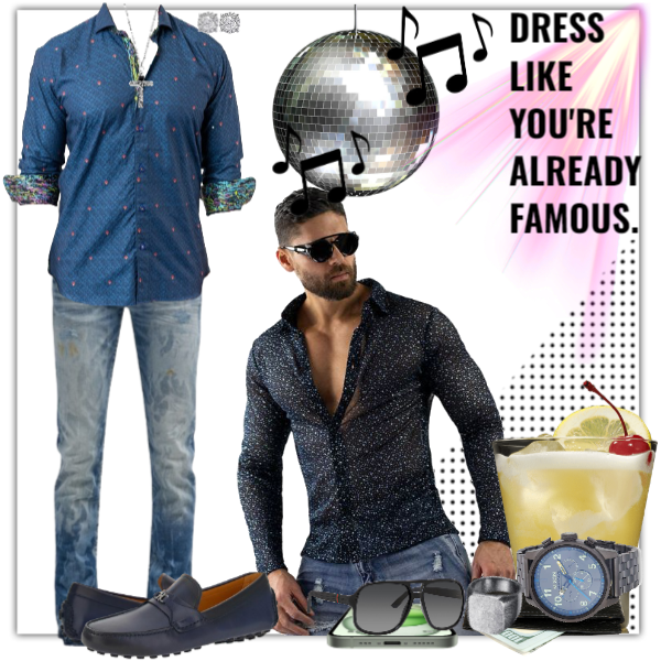 Him: At The Nightclub | A Cool and Casual Look for the Club - Fashion ...