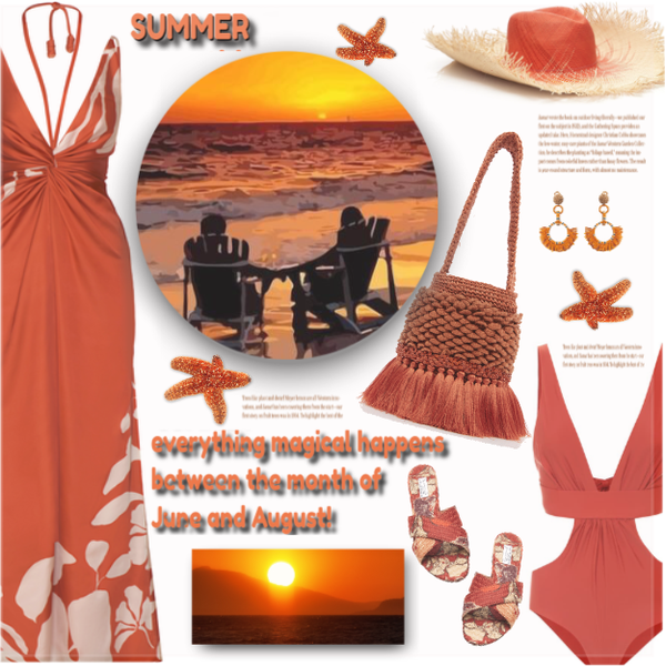 🏆No 362: rust-orange-monochromatic-outfit-summer-styles - Fashion look ...