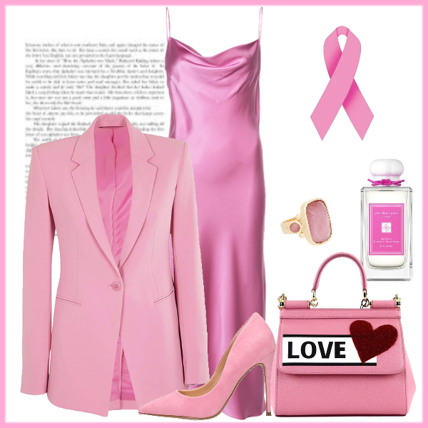 Breast cancer awareness. - Fashion look - URSTYLE