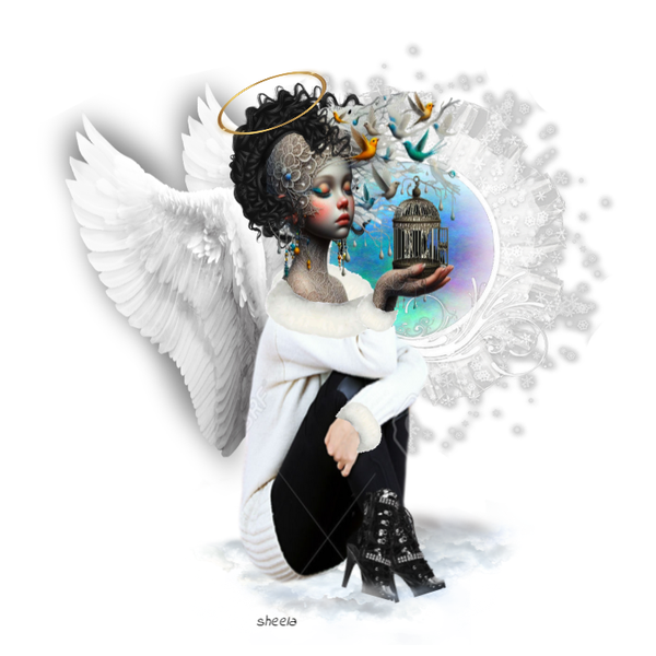 Bird - Angel of Intuition - Fashion look - URSTYLE