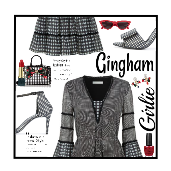 Gingham Girl - Fashion look - URSTYLE
