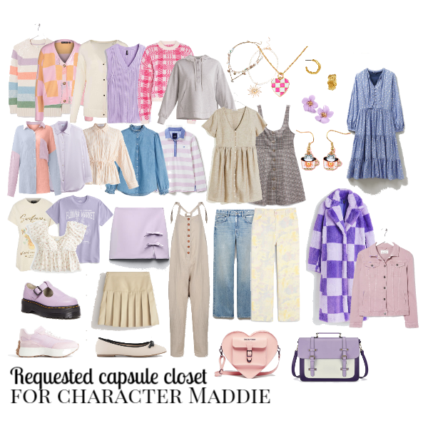 Capsule for character Maddie - Fashion look - URSTYLE