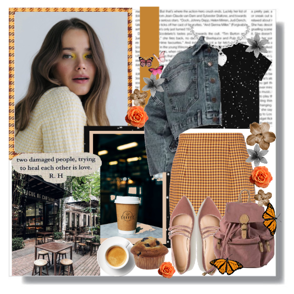 Group Fashion Collab || Outfit for cafe date - Fashion look - URSTYLE