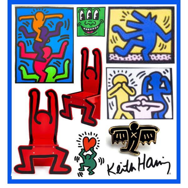 Inspired Keith Haring - Fashion look - URSTYLE