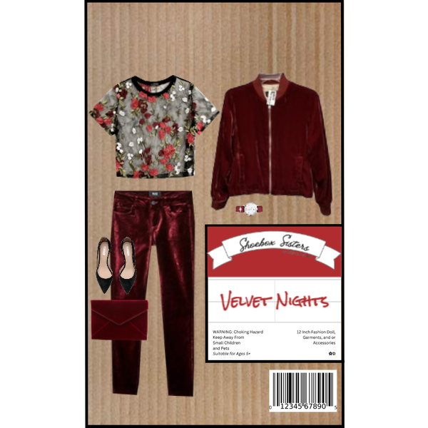 Velvet Nights - Fashion look - URSTYLE