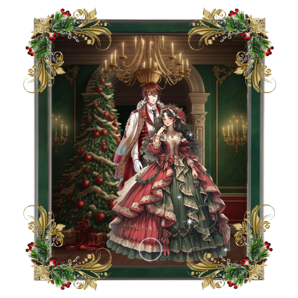 Christmas Bride Wedding Portrait - Fashion look - URSTYLE