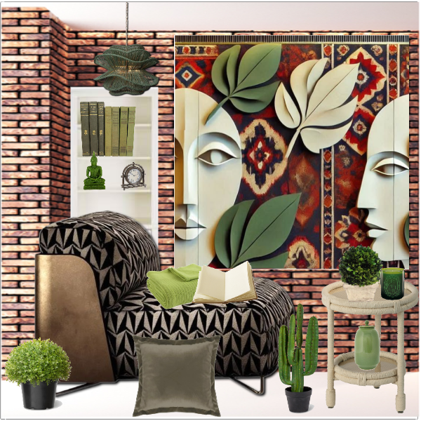 Faces ! Mix Style- decor- reading nook - Fashion look - URSTYLE