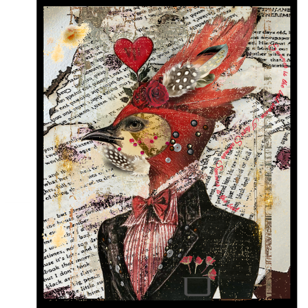 Valentino.....Dapper Bird - Fashion look - URSTYLE