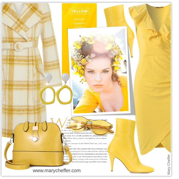 Cool Weather Yellow - Fashion look - URSTYLE