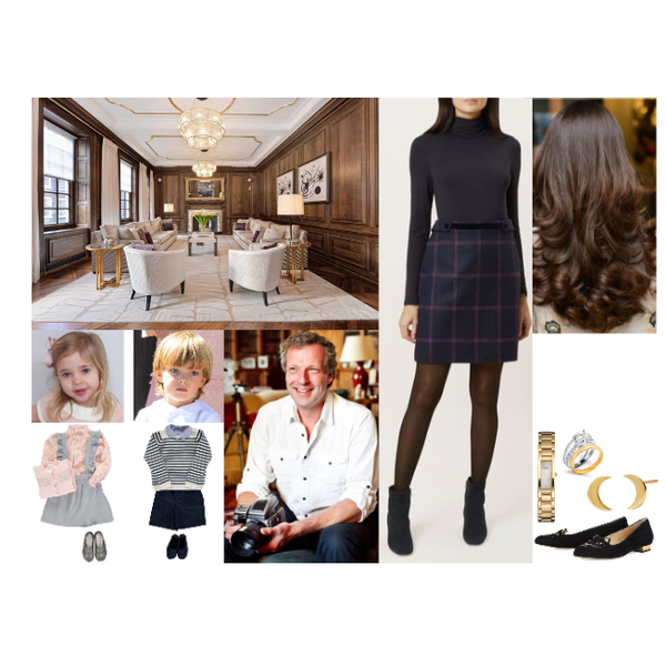 Having Hugo Burnand over for Ellie and Ben's birthday pictures ...