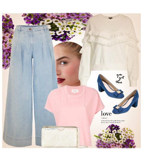 Embellished Sweatshirt - Fashion look - URSTYLE