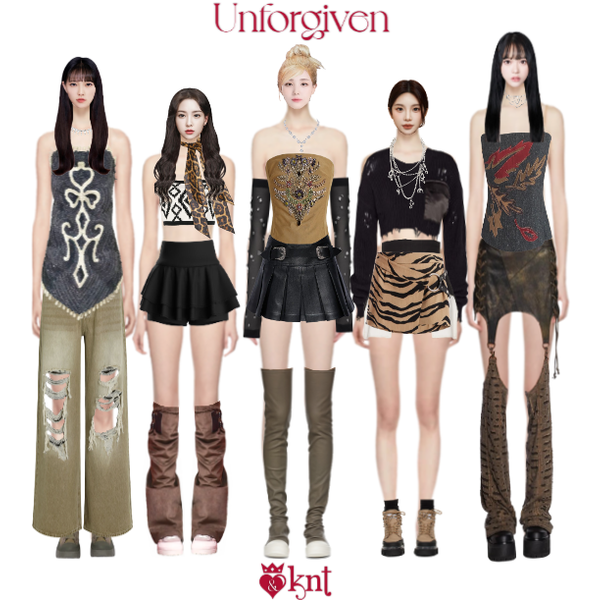 𝐊𝐧𝐓 'Unforgiven' Stage @ Music Bank - Fashion look - URSTYLE